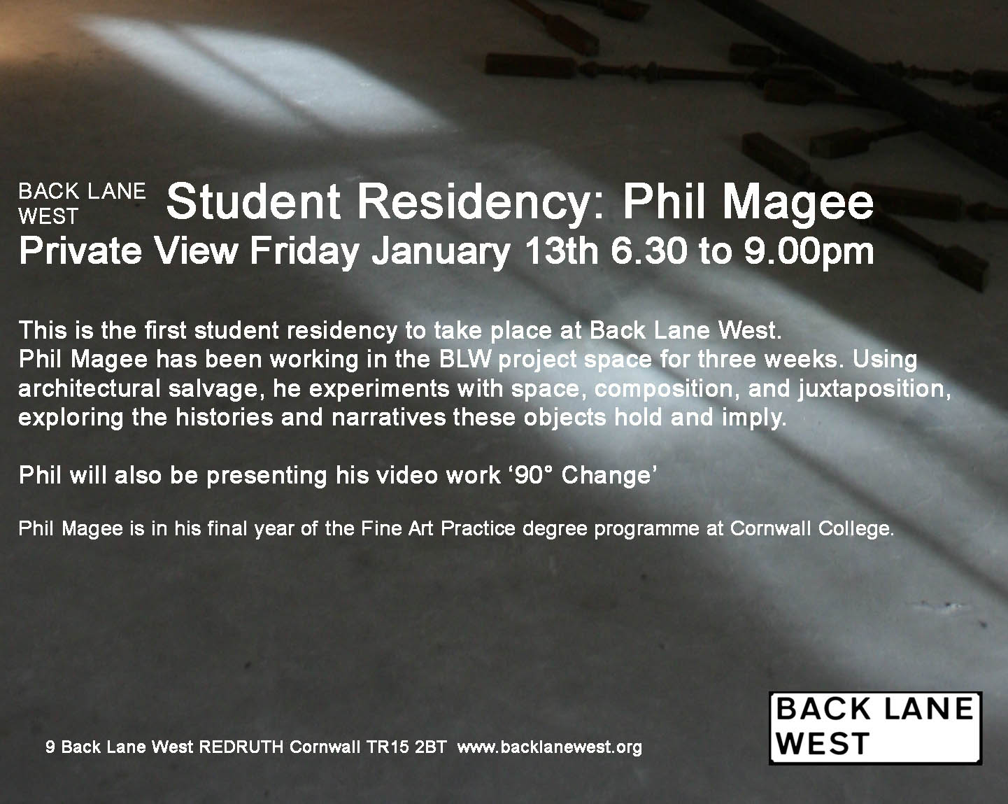 Phil Magee - Back Lane West